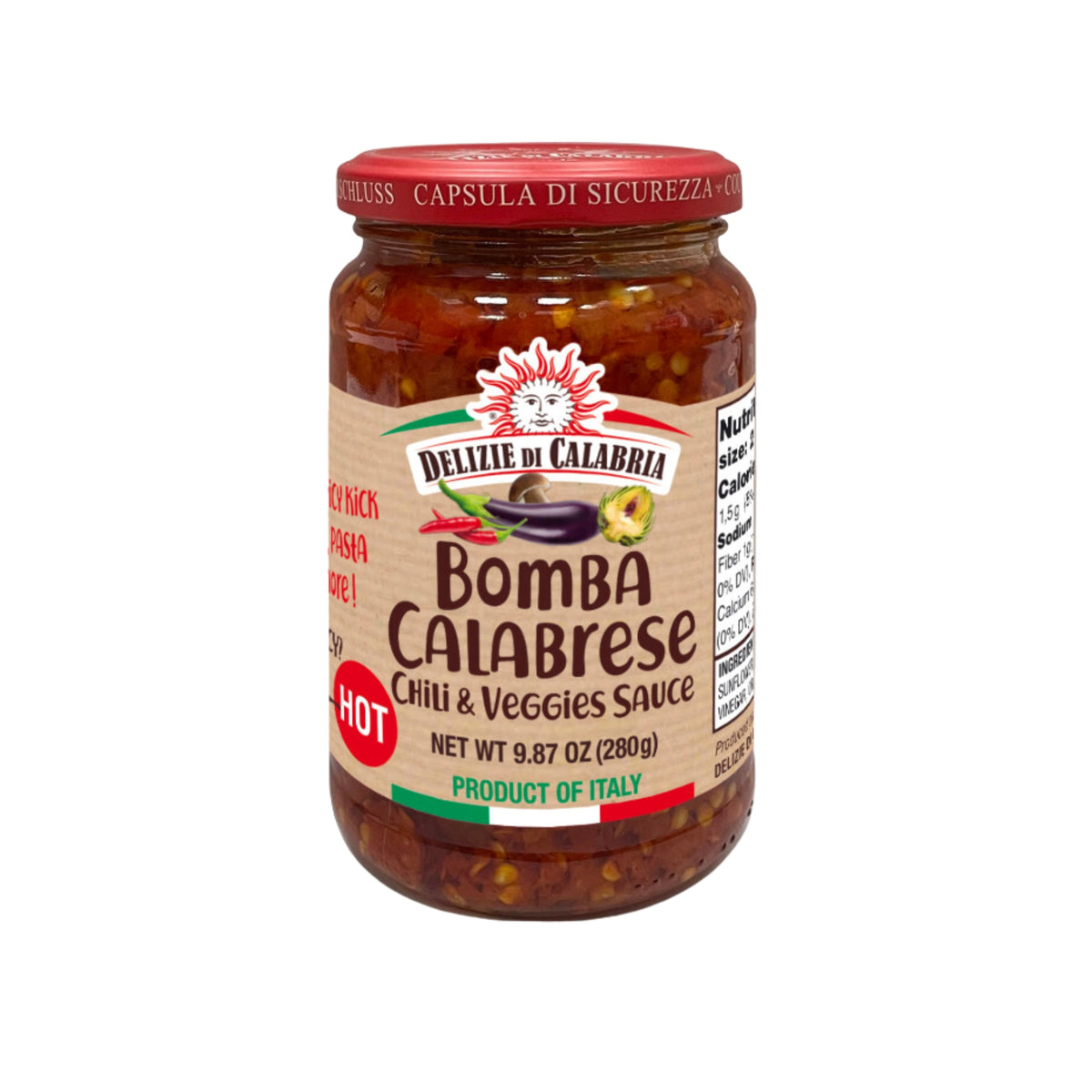 Delizie Di Calabria Bomba Calabrese Chili And Veggie Sauce | we are gourmet