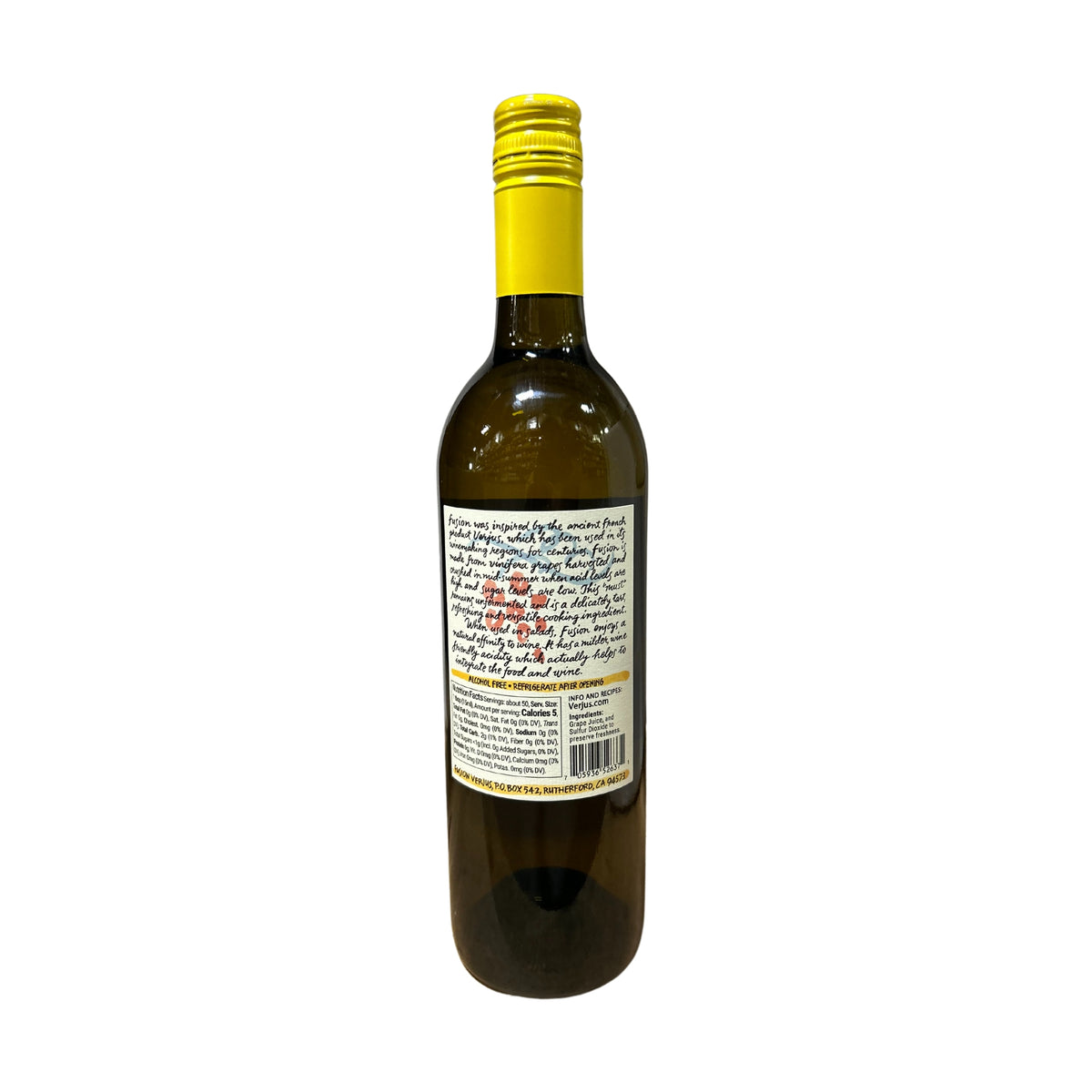 Fusion Napa Valley Verjus Blanc | we are gourmet