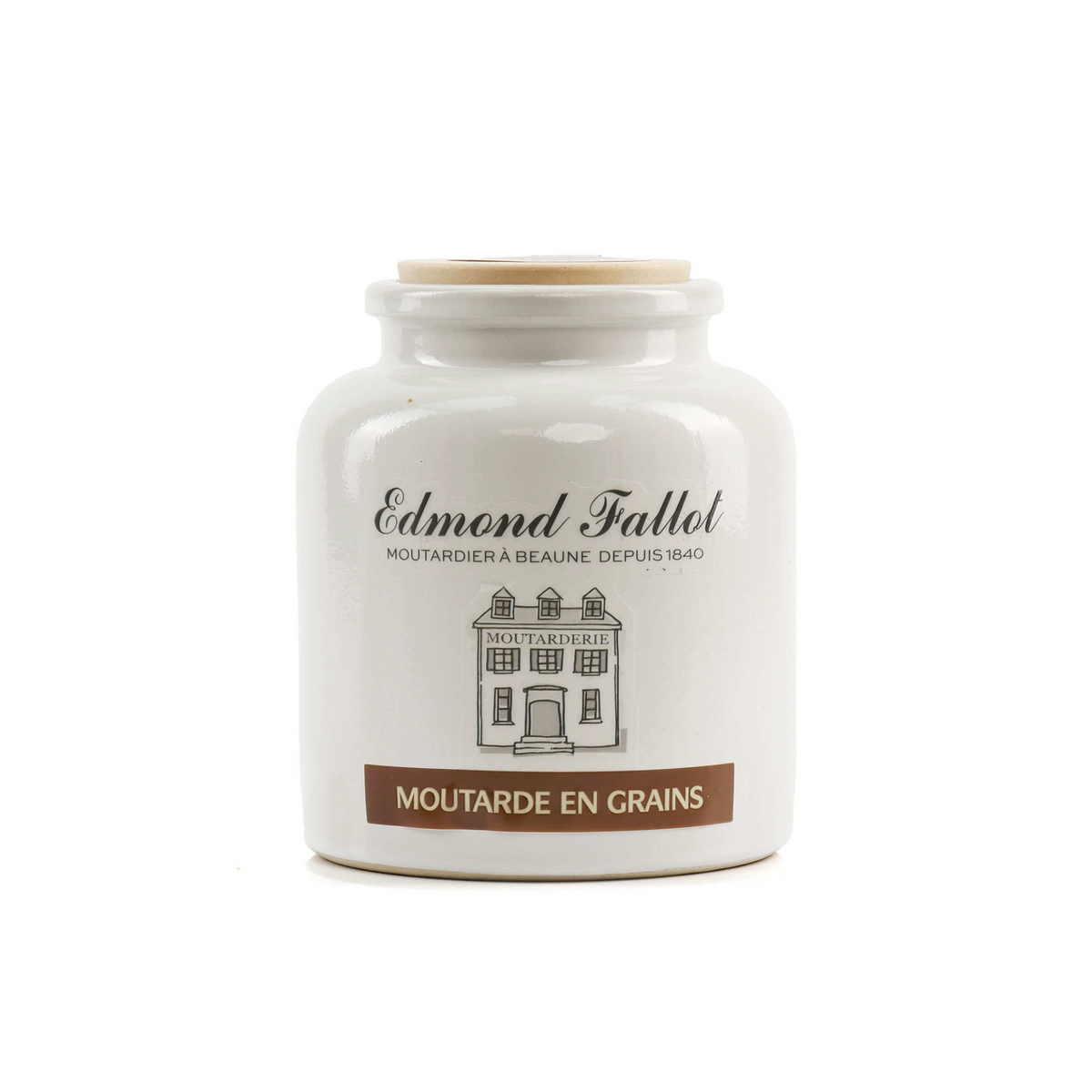 Fallot Grain Dijon Mustard in Stoneware Jar | we are gourmet